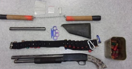 Fortuna Police Discover Firearms, Nunchaku, Brass Knucks, Meth During ...
