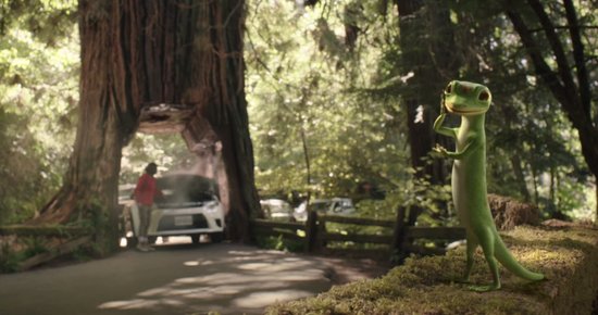 (VIDEO) Who Let That Damn GEICO Gecko Near Our Majestic Redwoods ...