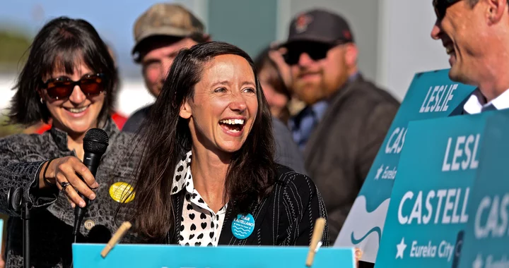 It's a Race! Leslie Castellano Officially Launches Her Eureka City ...