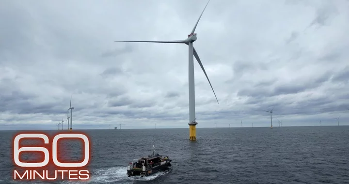 '60 Minutes' Pays a Visit to the World's Largest Offshore Wind Farm ...