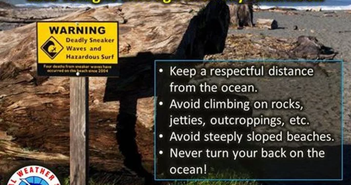 Sneaker Wave Warning in Effect Until Tomorrow Afternoon for Humboldt ...