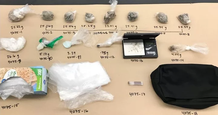 Pop Unit Eureka Man Arrested With Large Quantities Of Narcotics For