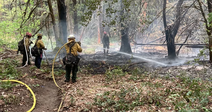 McCash Fire Held to Same Acreage, Now 15 Percent Contained | Lost Coast ...
