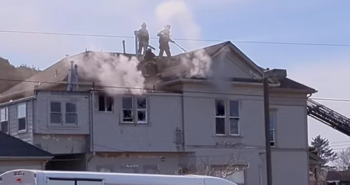 (UPDATE: BUILDING SAVED) Fire Breaks Out in Upper Story of Eureka ...