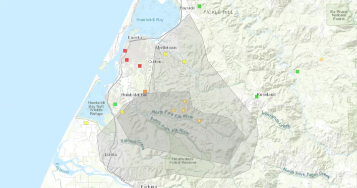 That Smoke in Eureka Today is Coming From a Logging Slash Burn Up in ...