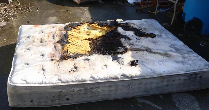 A Mattress Just Caught Fire on the Second Floor of a Home on Eureka's ...