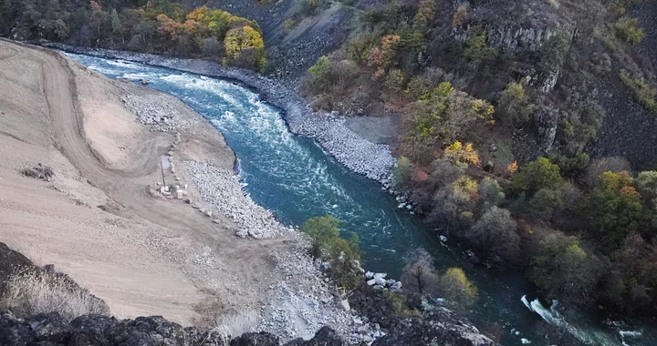 (PHOTOS) Removal of Copco No. 2 Dam Complete, Restoring Klamath River ...