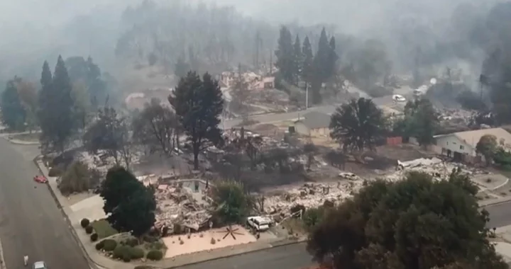 (VIDEO) Drone Captures Images of Redding Neighborhoods Destroyed by ...
