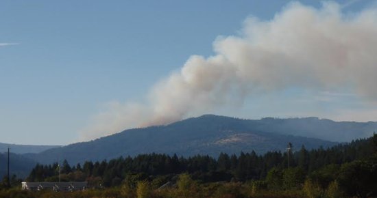 (UPDATED) Huge Fire Near Hoopa (PHOTOS) | Lost Coast Outpost | Humboldt ...