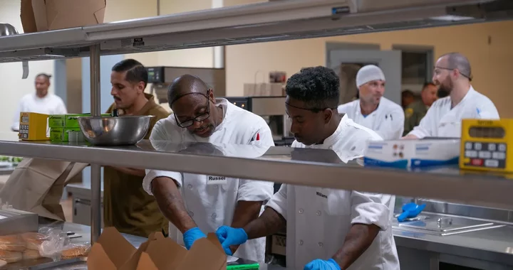 In This California Prison, Inmates Cook for Their Guards and Others ...