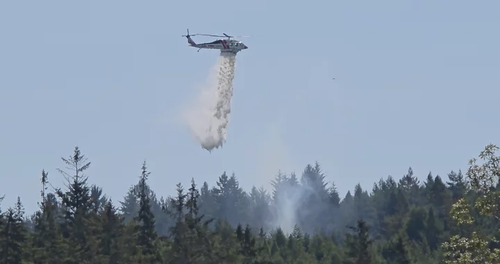 (VIDEO) Calfire Using Its Fancy New Helicopter to Drop Water on a Li'l ...