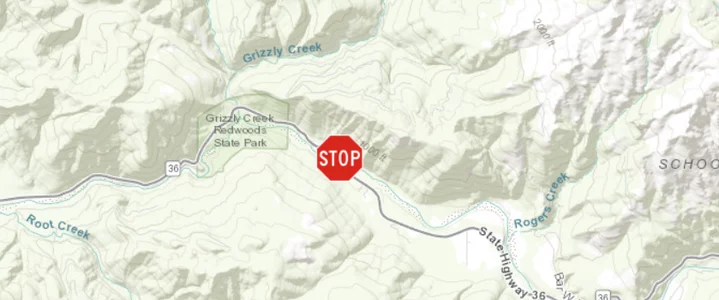 Traffic Hazard Causes Extended Closure on Highway 36 East Near Humboldt ...