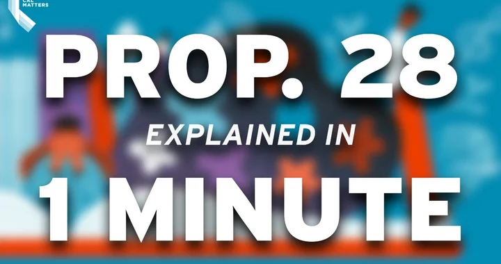 PROPS IN A MINUTE: Prop. 28 Means Guaranteed Funding for Arts and Music ...