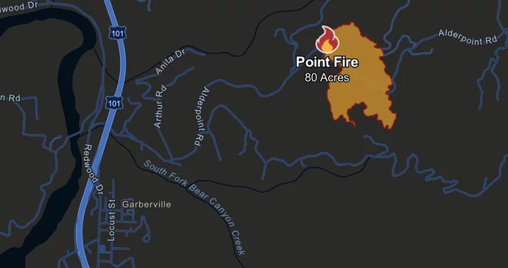 Residents Evacuated as Wildfire Near Garberville Burns 80 Acres | Lost ...