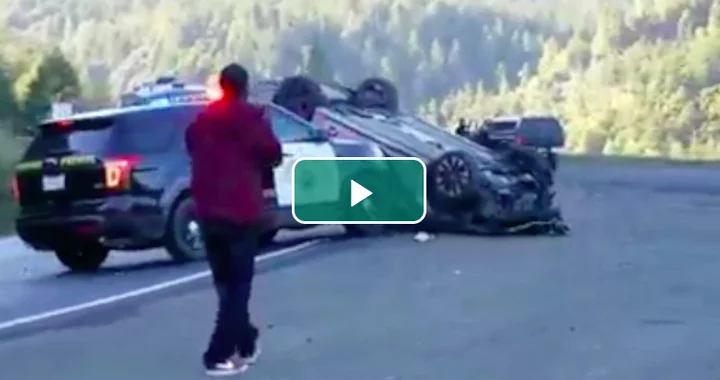 (VIDEO) Watch a CHP Officer Use the Nose of Patrol SUV to Push a ...