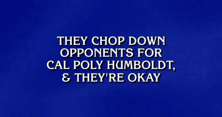 (VIDEO) Cal Poly Humboldt’s Beloved Mascot Featured in Jeopardy ...