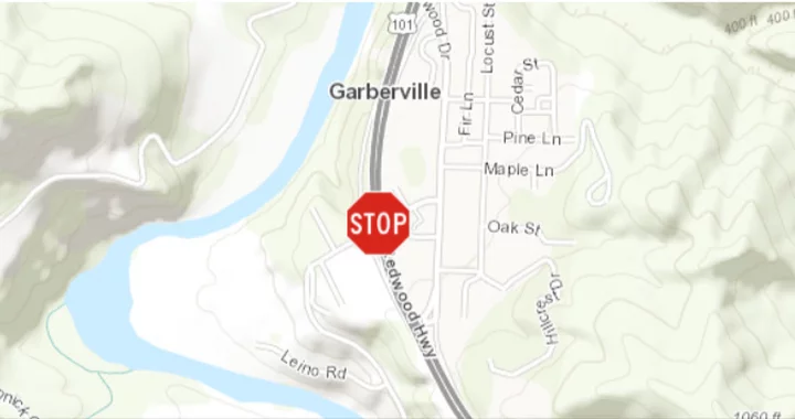 (UPDATE: OPEN) Highway 101 Closed Again From Garberville to Ukiah ...