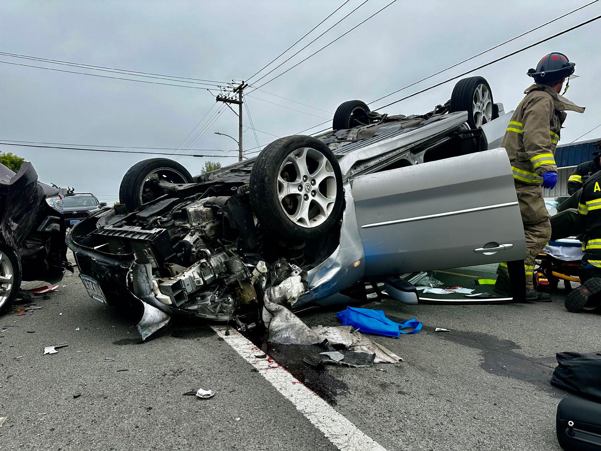 Yesterday Was a Busy Car-Crash Day for the Arcata Fire District | Lost ...