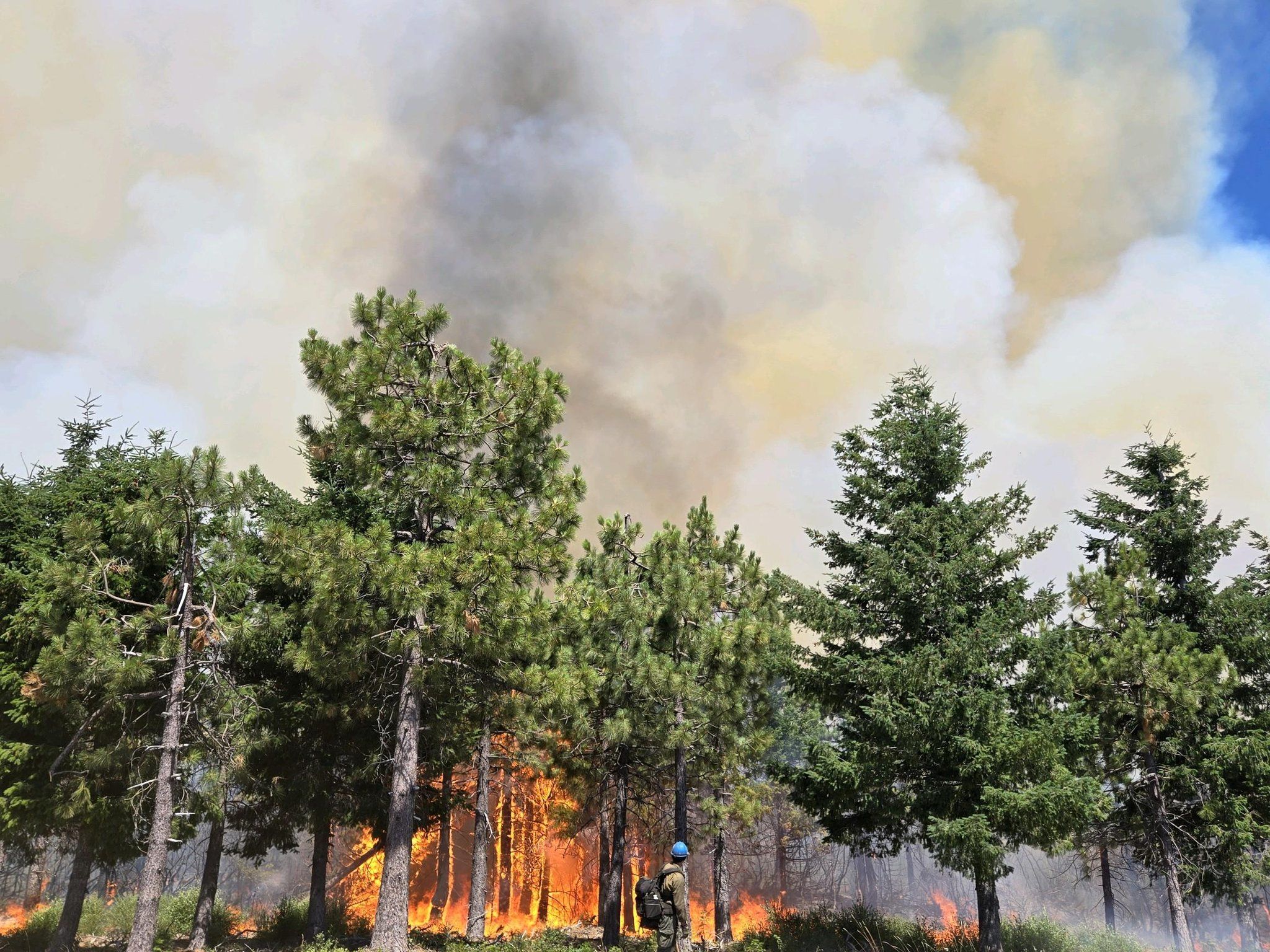 Hill Fire Grows to Over 4,000 Acres; Fire Activity Has 'Moderated ...