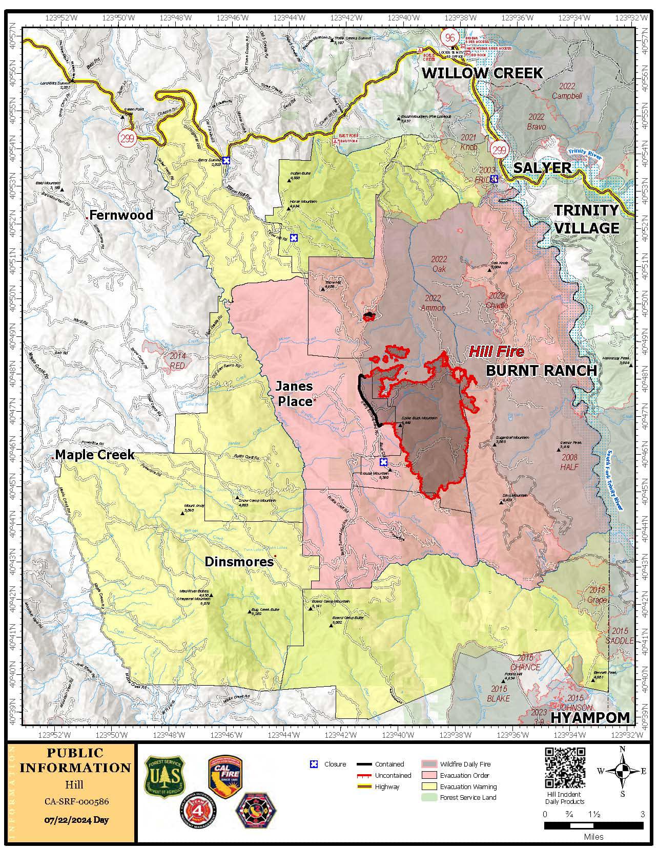 MONDAY HILL FIRE UPDATE: Crews Make 'Significant Progress' as Wildfire ...