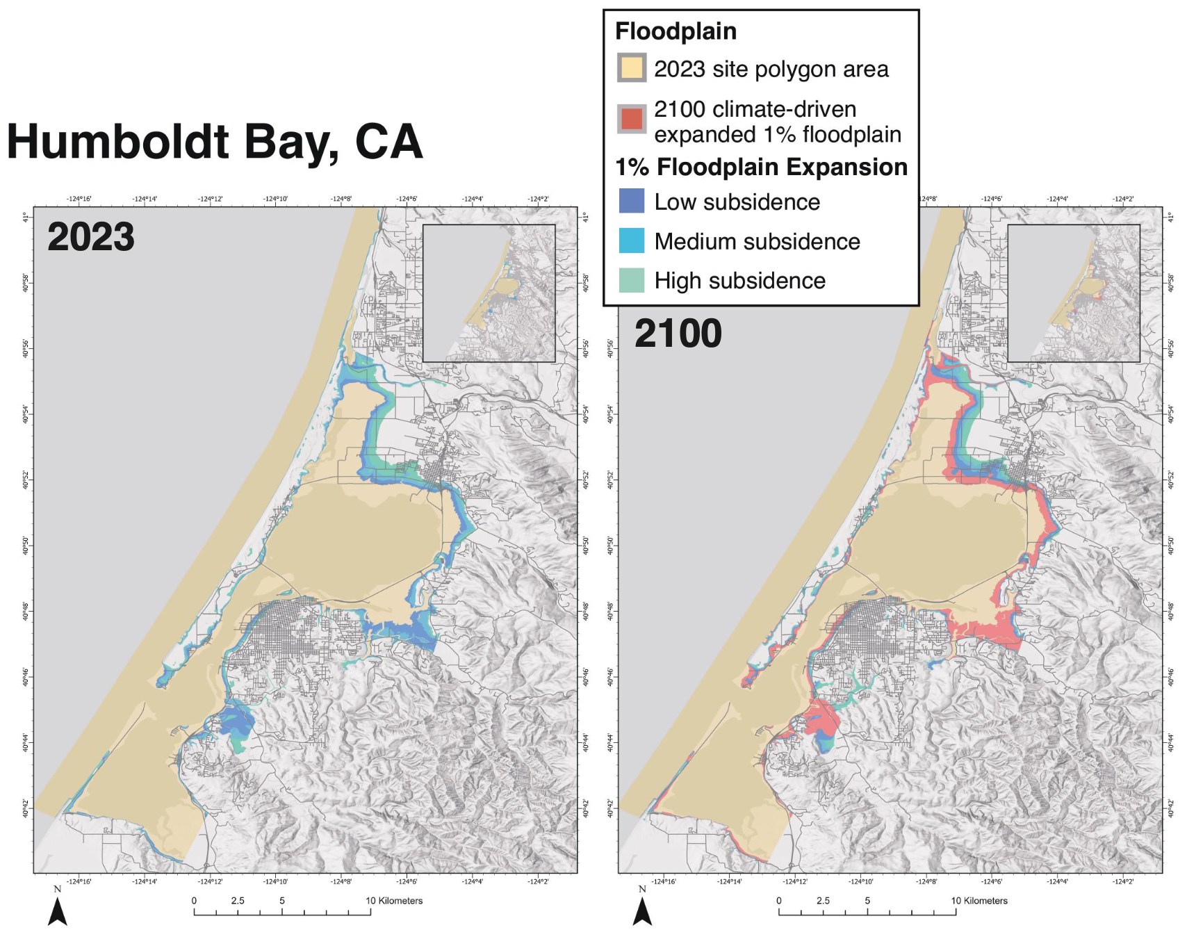 A Major Cascadia Zone Earthquake Could Cause Much of Coastal Humboldt to Rapidly Drop Into the ...