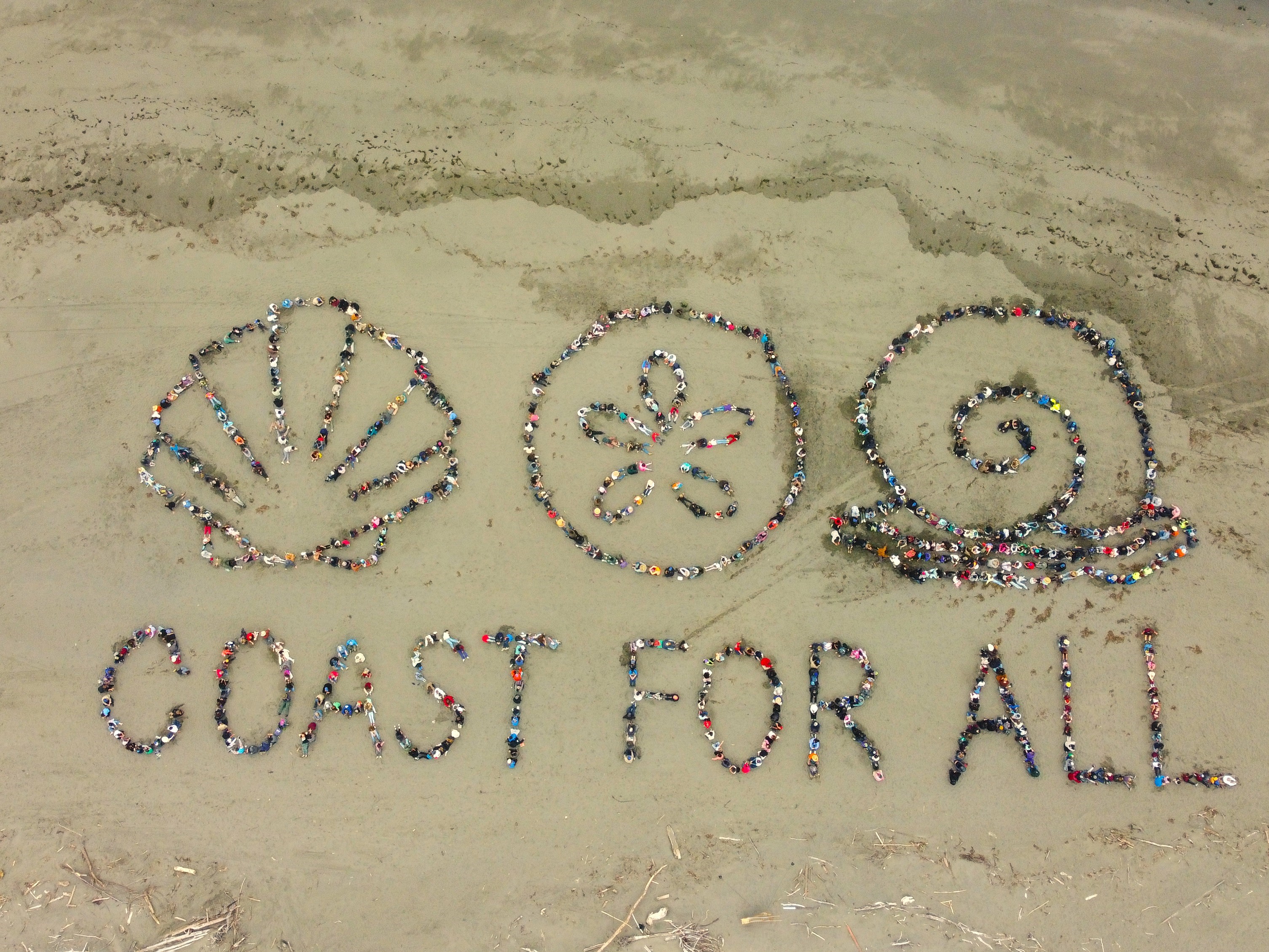 During This Year's Ocean Day, Do-Gooding Kids Posed in the Forms of a ...
