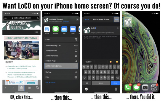 LoCO on Your Phone | Lost Coast Outpost | Humboldt County